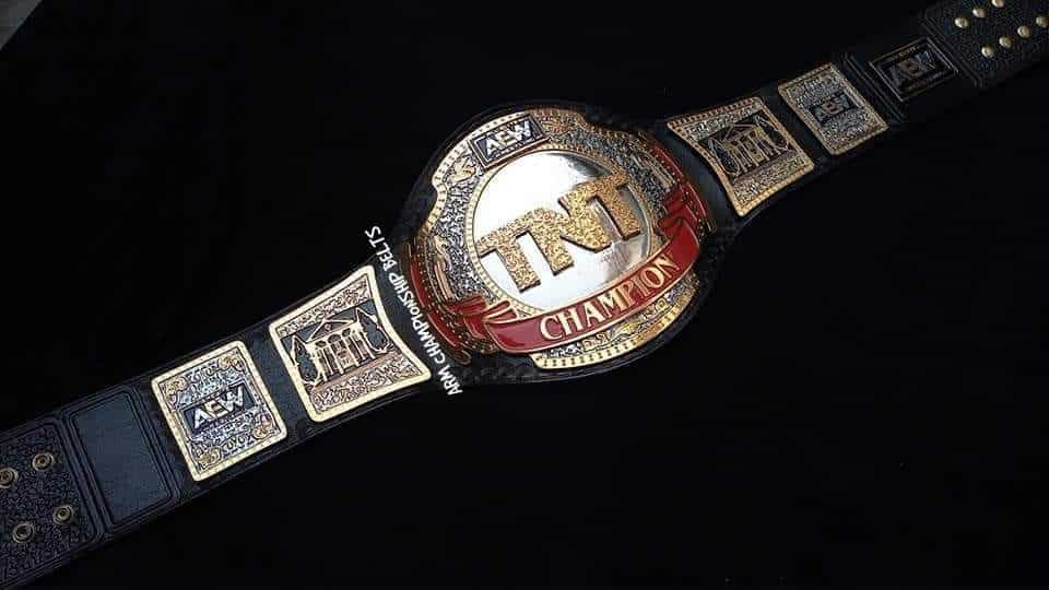NEW AEW TNT CHAMPIONSHIP BELT