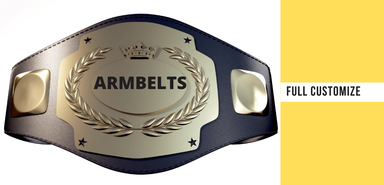 BLANK CHAMPIONSHIP BELTS : ARM BELTS