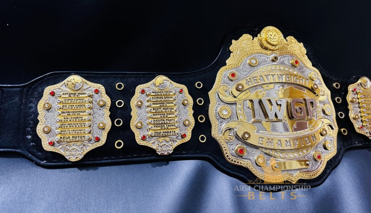 IWGP Heavyweight Championship Replica Belt - ARM Championship Belts