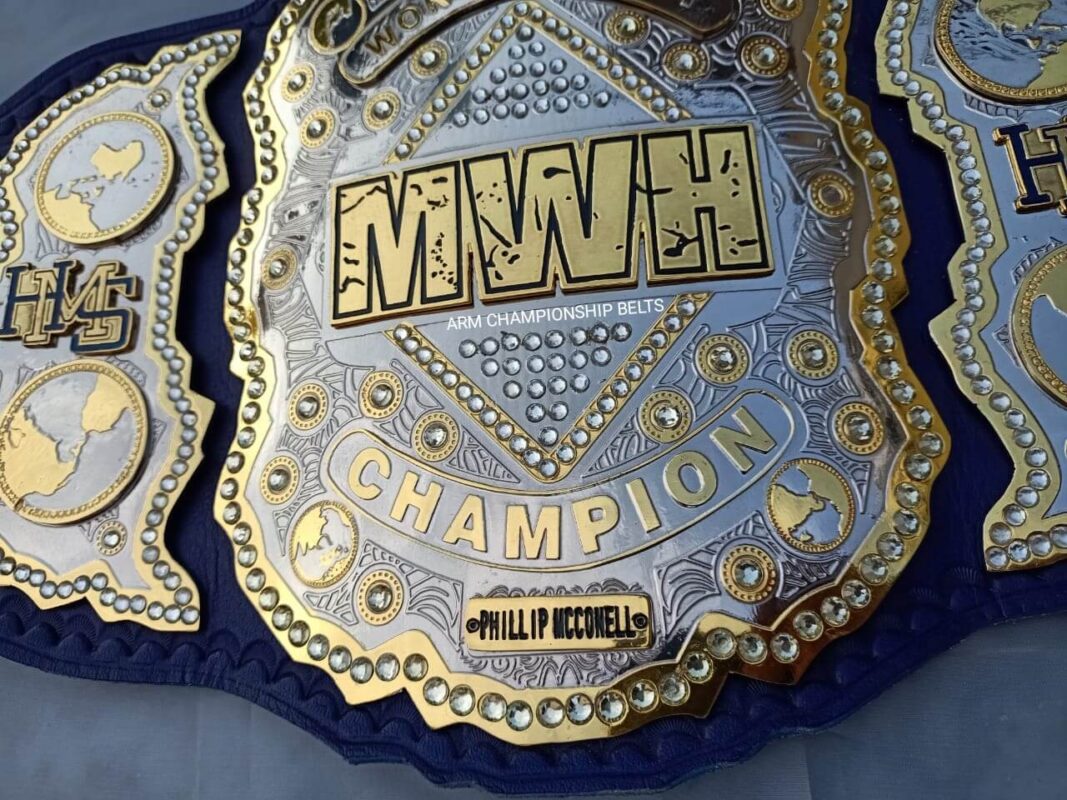 AEW CUSTOM WRESTLING BELT