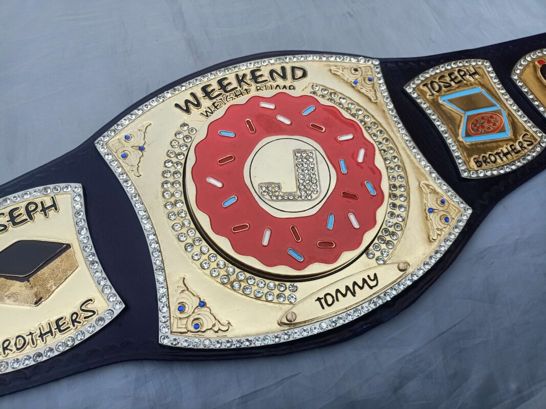 Custom Designed Spinner Championship Belts