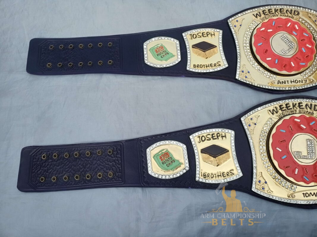 Custom Designed Spinner Championship Belts