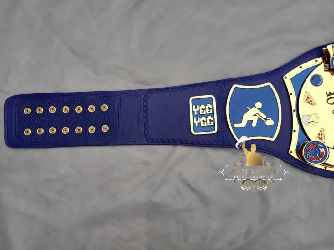 SPINNER CHAMPIONSHIP BELTS WITH CUSTOM DESIGNS