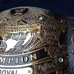 WWF SCRATCH LOGO UNDISPUTED CHAMPIOSHIP BELT