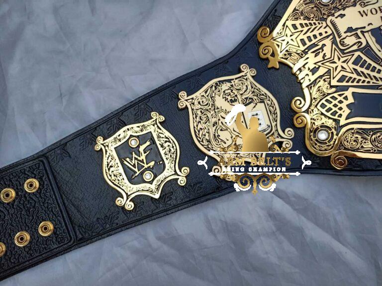 WWF SCRATCH LOGO UNDISPUTED CHAMPIOSHIP BELT