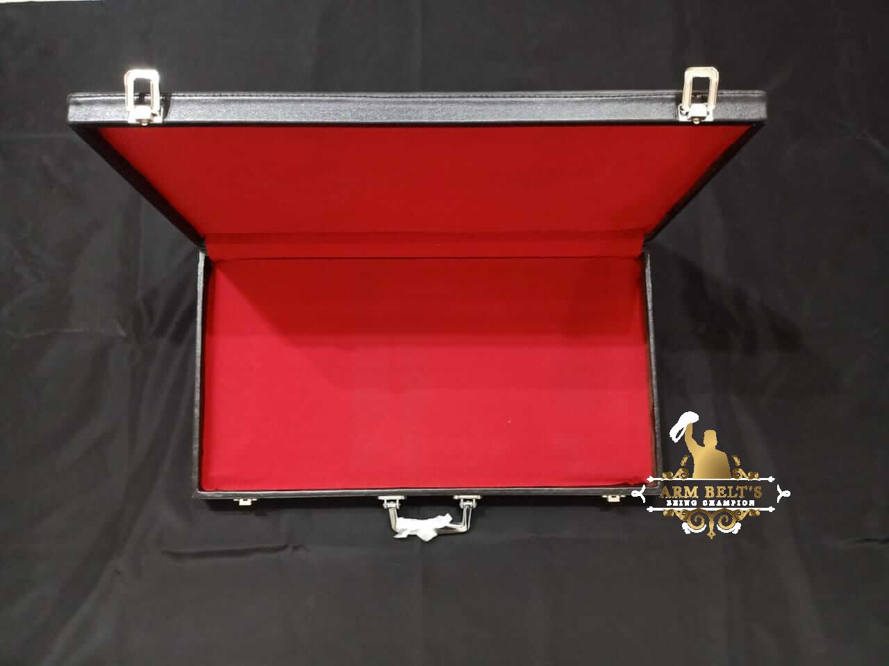 Championship Belt Case- Logo Embroidered & Sized for Your Belts