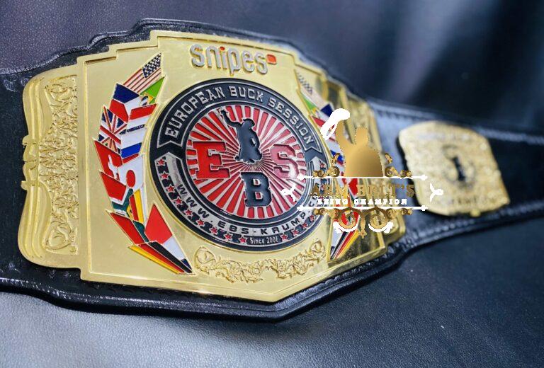 Kickboxing Championship Belts