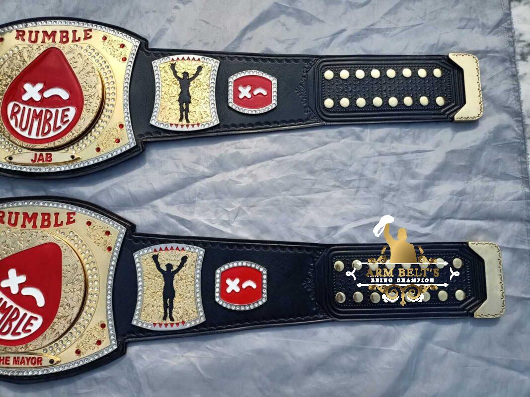 Custom Boxing Championship Belts - Free Shipping