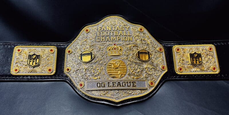 FFL Championship Belt - With Fully Customization Options