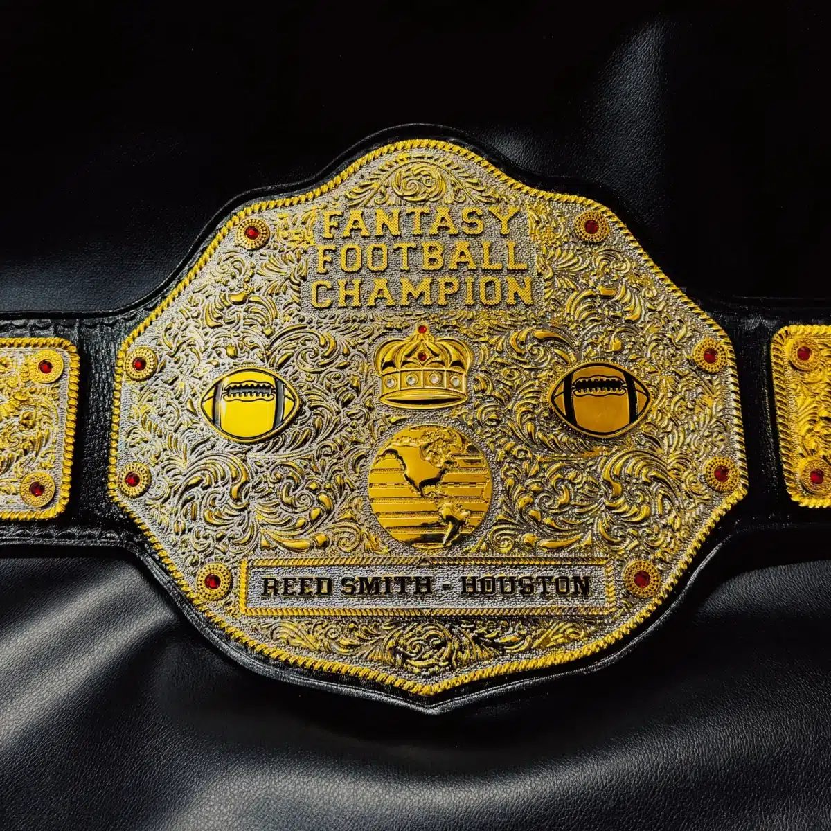 FFL Championship Belt - Custom Fantasy Football League Trophy