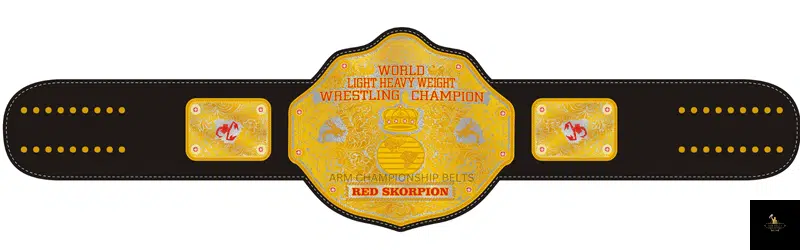 Design a Wrestling Belt With Pre-Made Championship Belts Templates