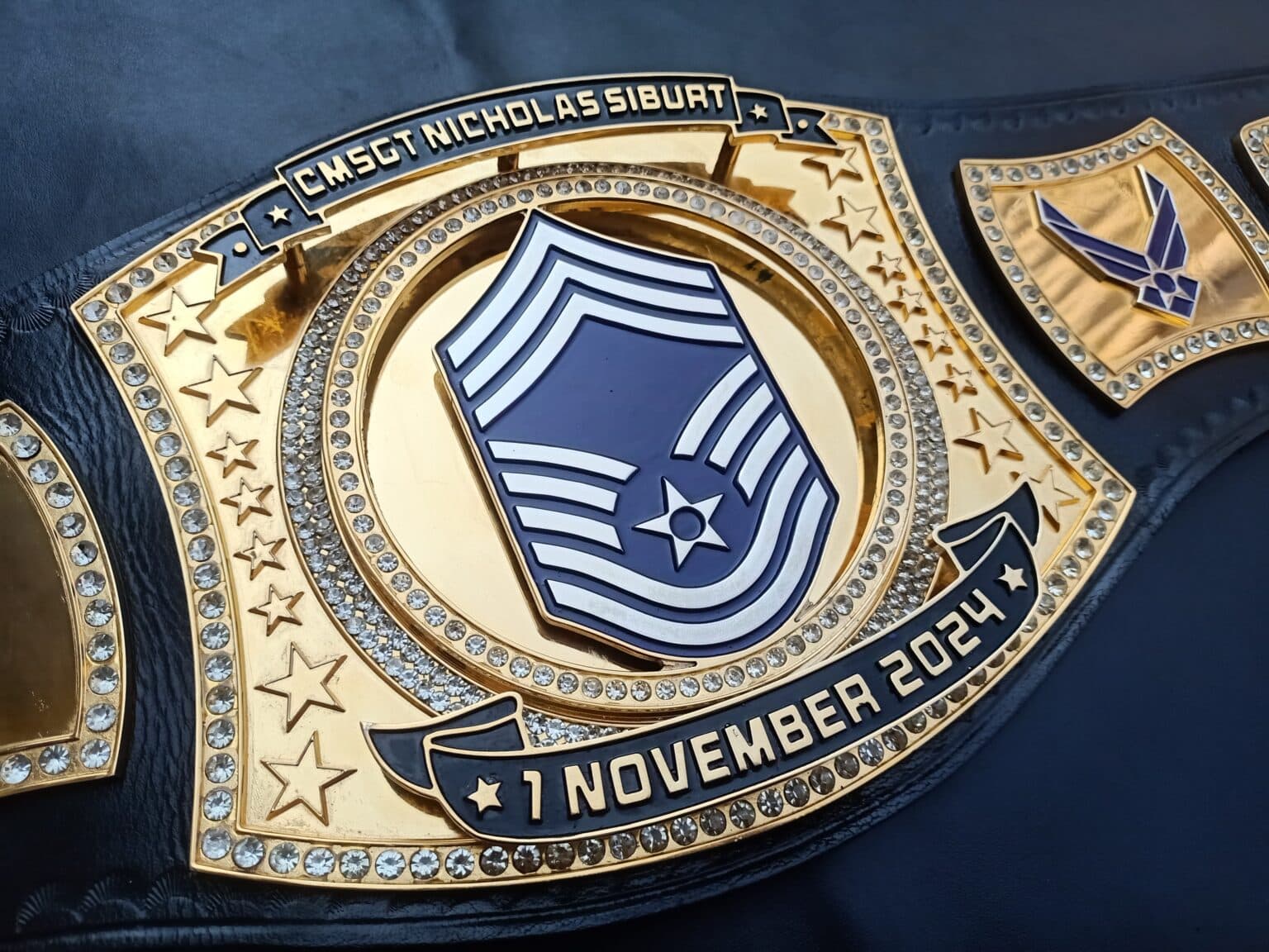 Military Retirement Championship Belt – ARM Championship Belts