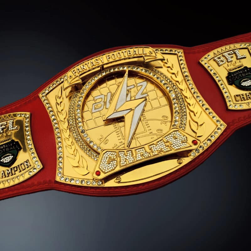 FFL Championship Belt - Custom Fantasy Football League Trophy