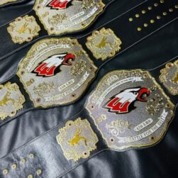 Custom Winged Eagle Belt | Personalized Championship Title