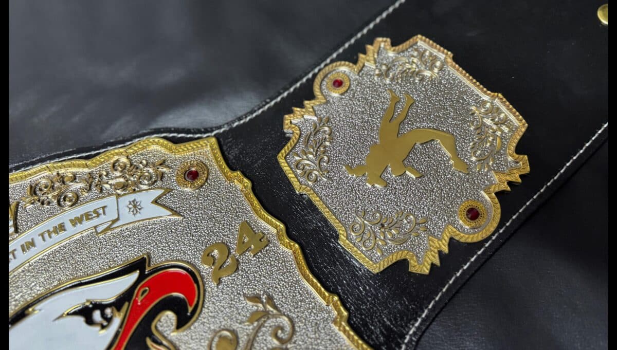 Customizable Eagle Crest High School Wrestling Belts