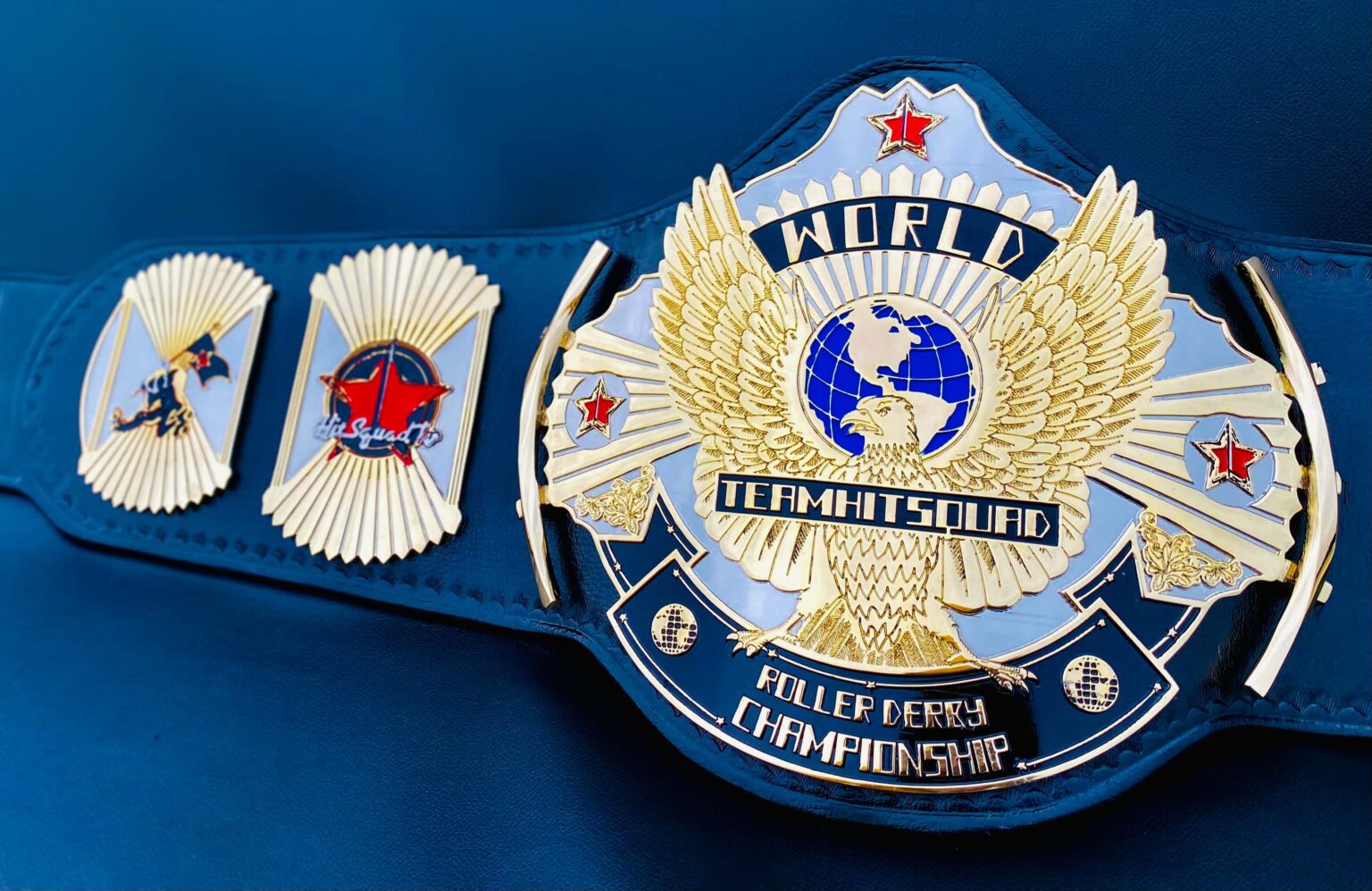 Custom Winged Eagle Belt | Personalized Championship Title