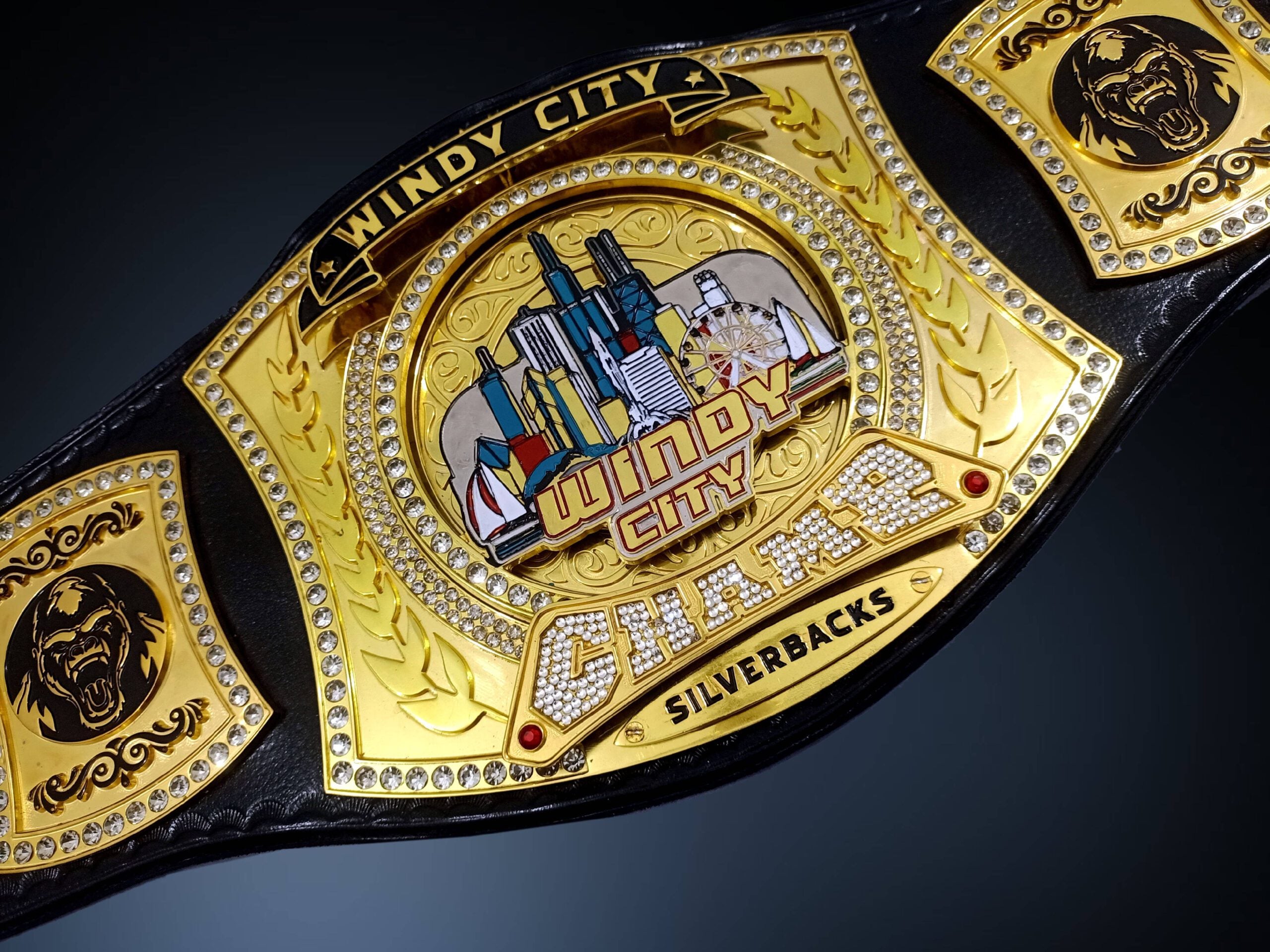 Personalize Your Victory: Windy City Spinner Championship Belt
