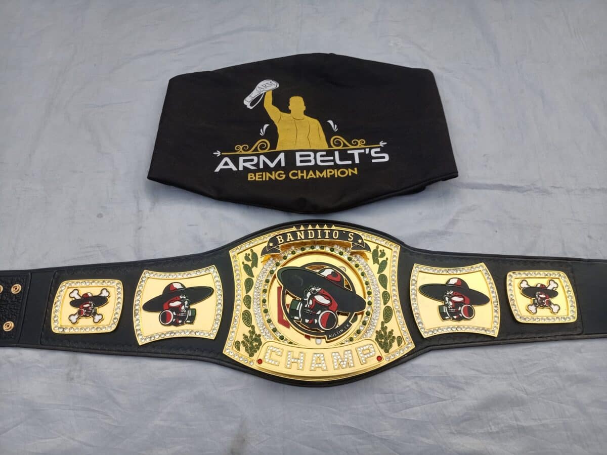 Customizable Spinner Championship Belt – Free Shipping On All Orders