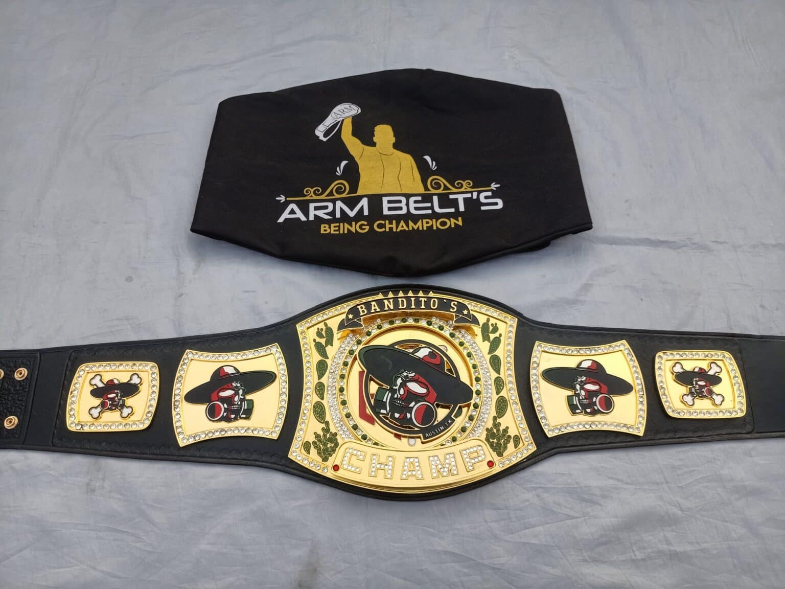 Customizable Spinner Championship Belt – Free Shipping On All Orders