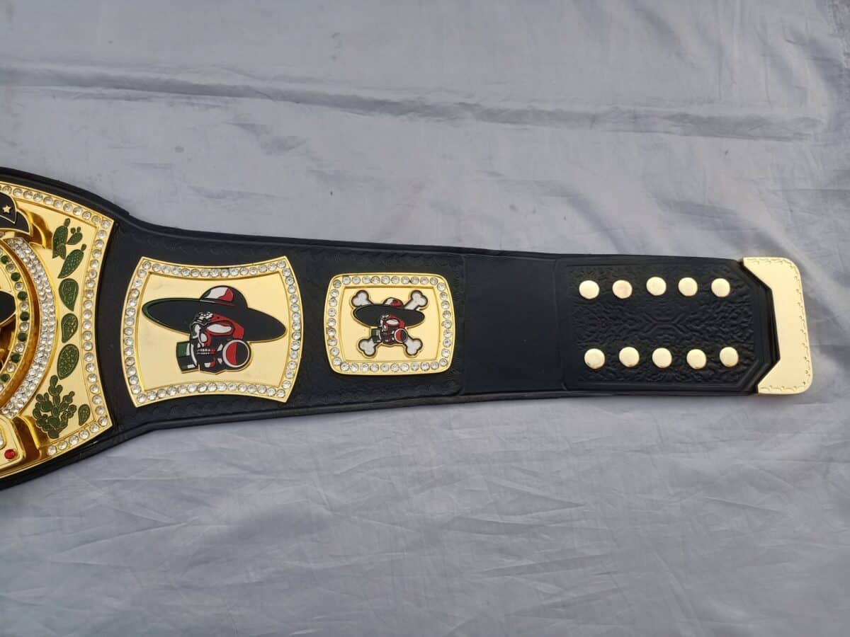 Customizable Spinner Championship Belt – Free Shipping On All Orders