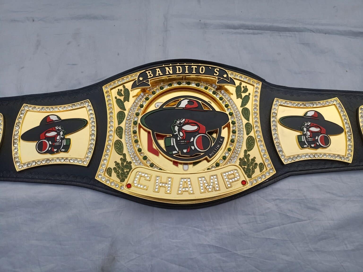 Customizable Spinner Championship Belt – Free Shipping On All Orders