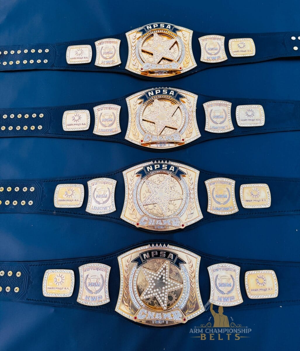 Custom Corporate Awards Title Belts - Free Shipping