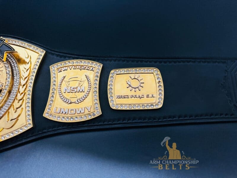 Custom Corporate Awards Title Belts - Free Shipping