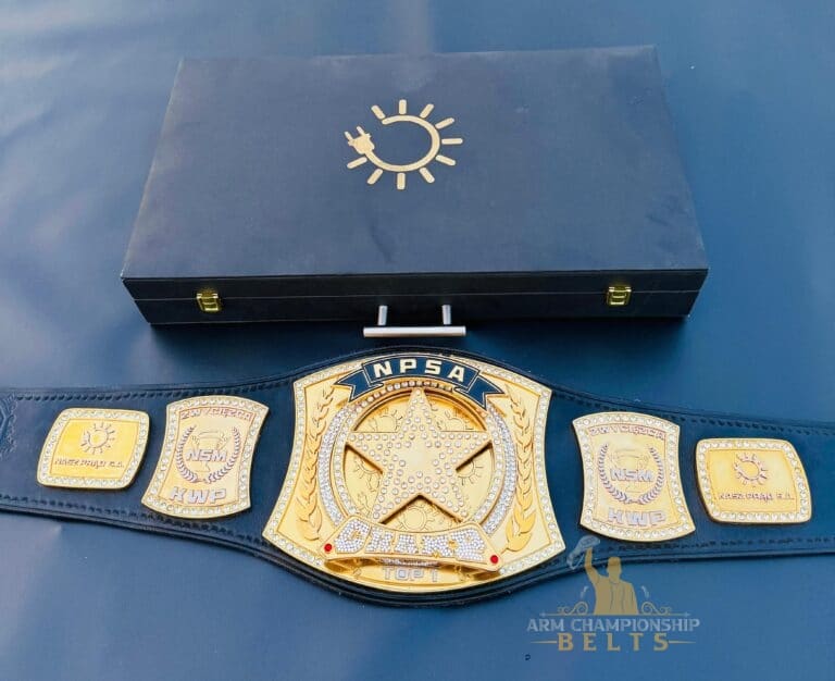Custom Corporate Awards Title Belts - Free Shipping