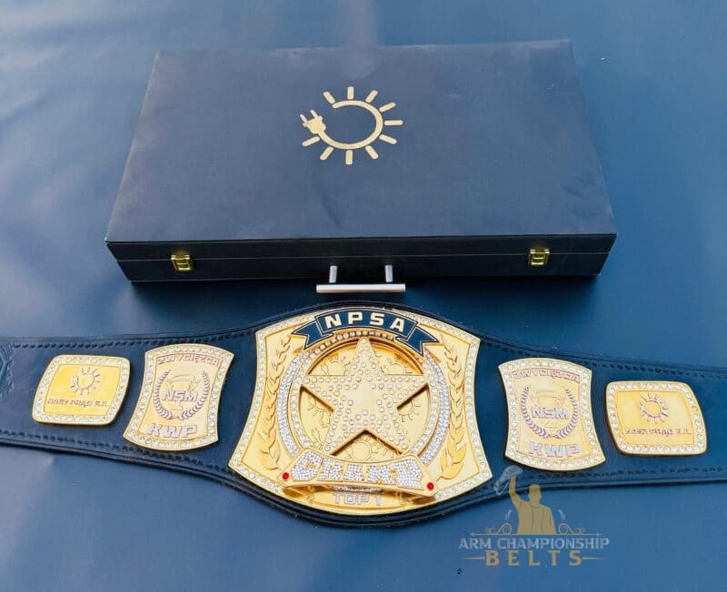 Custom Corporate Awards Title Belts - Free Shipping