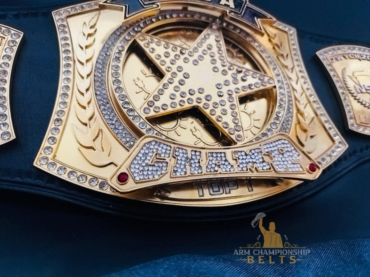 Custom Corporate Awards Title Belts - Free Shipping