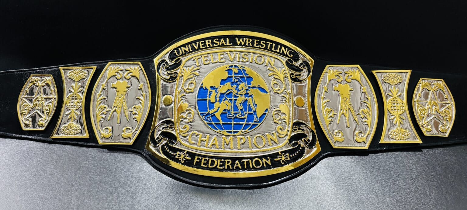 UWF Television Championship Belt - Free Shipping Get 10% OFF