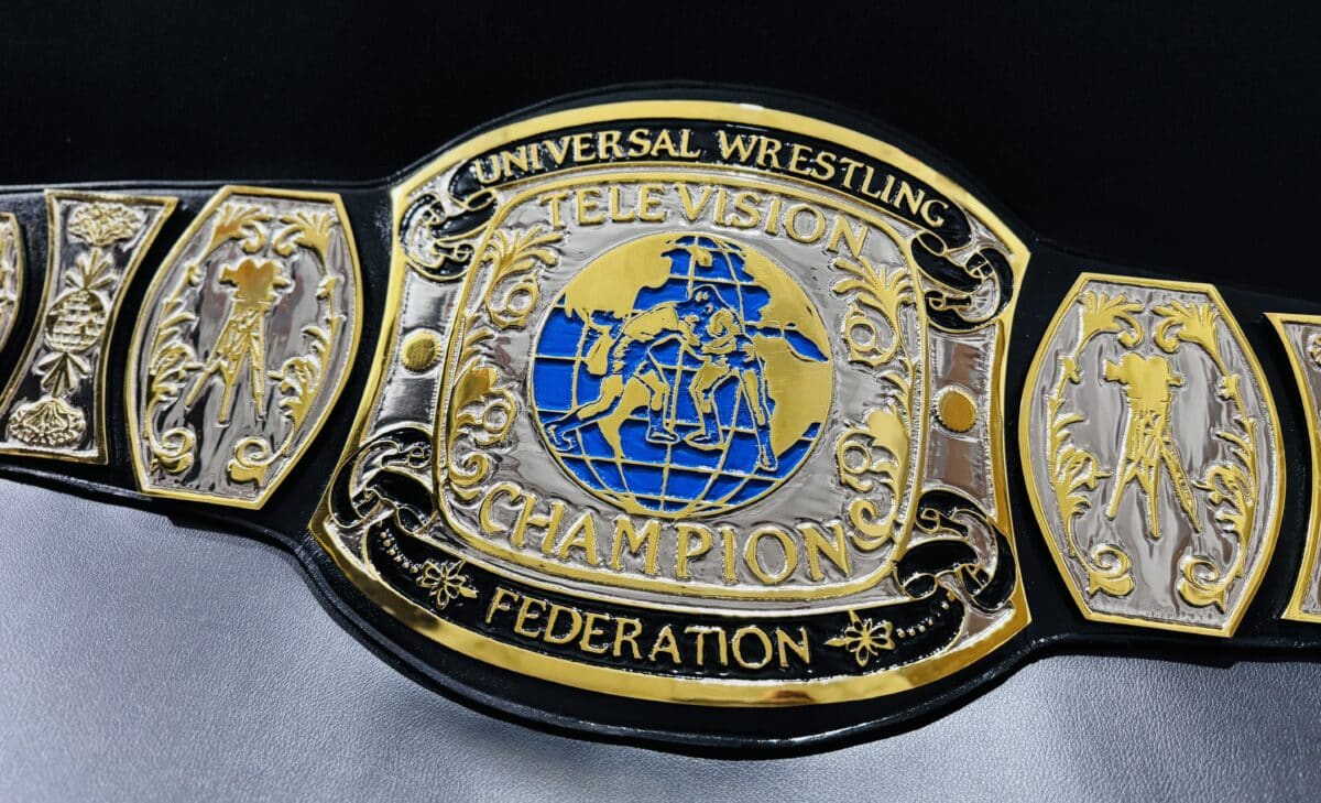 UWF Television Championship Belt - Free Shipping Get 10% OFF