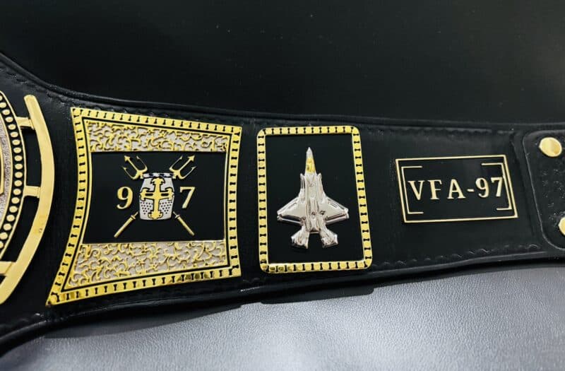 Custom Warhawks Championship Belt – Heavyweight Title