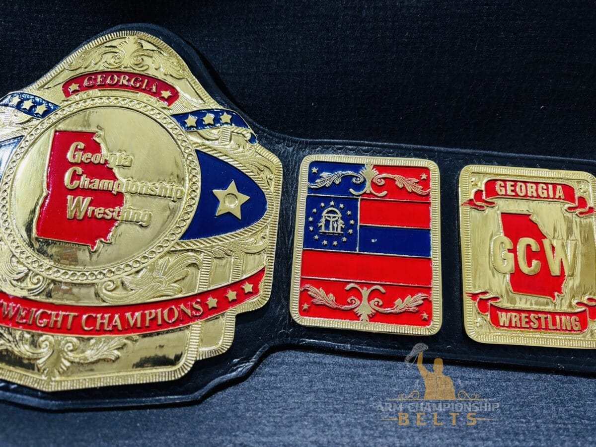 Georgia Championship Wrestling Belt