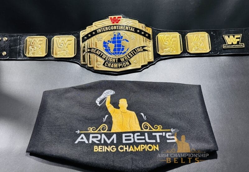 WWF Red Logo Intercontinental Replica Wrestling Belt