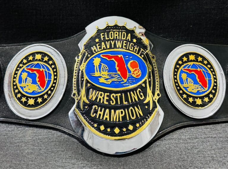 NWA Florida Heavyweight Championship Belt – Relive Wrestling’s Golden Era