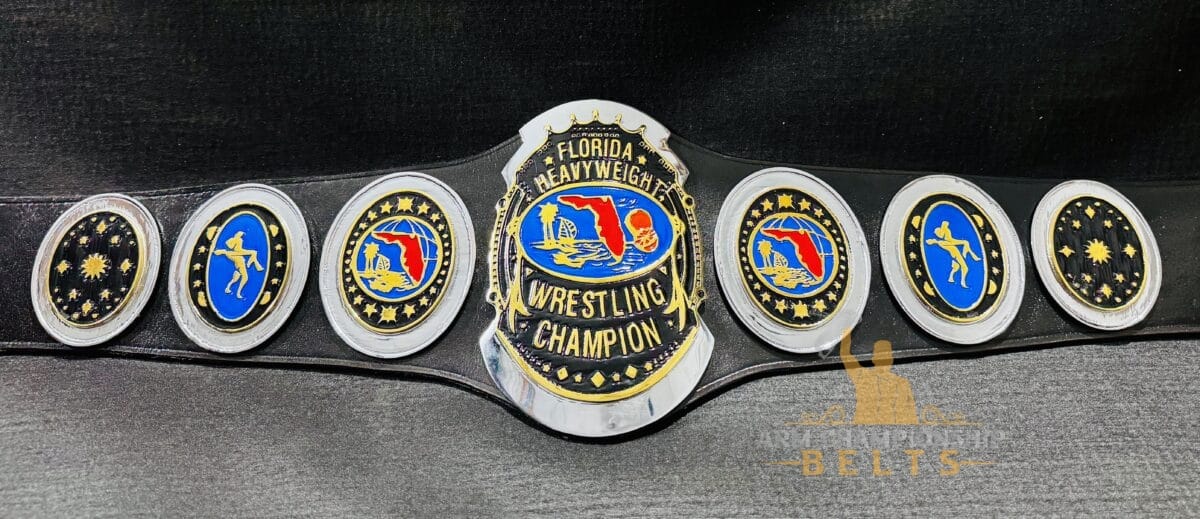 NWA Florida Heavyweight Championship Belt – Relive Wrestling’s Golden Era