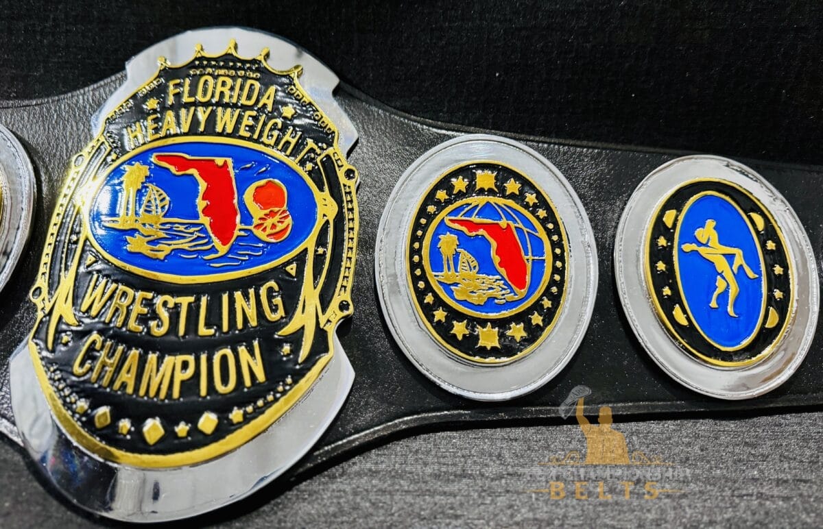 NWA Florida Heavyweight Championship Belt – Relive Wrestling’s Golden Era