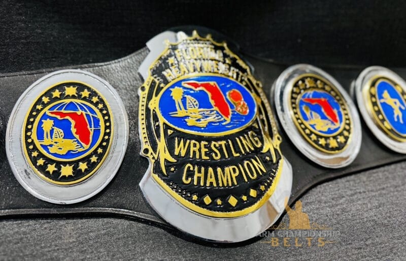 NWA Florida Heavyweight Championship Belt – Relive Wrestling’s Golden Era