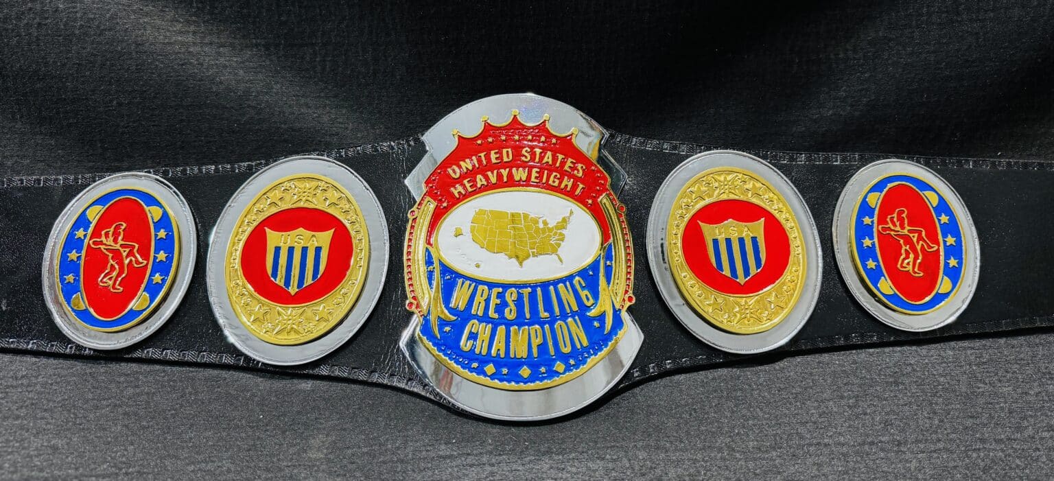 United States Heavyweight Wrestling Championship Belt – Relive The Legends