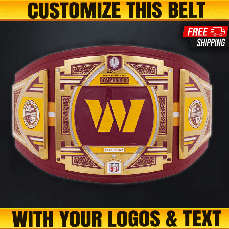 Washington Commanders Championship Belt - NFL Legacy Title