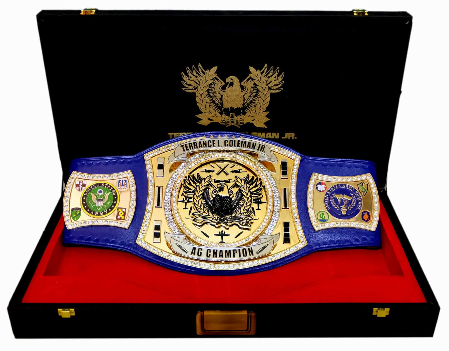 Honor Guard Military Award Belt – Customizable Championship