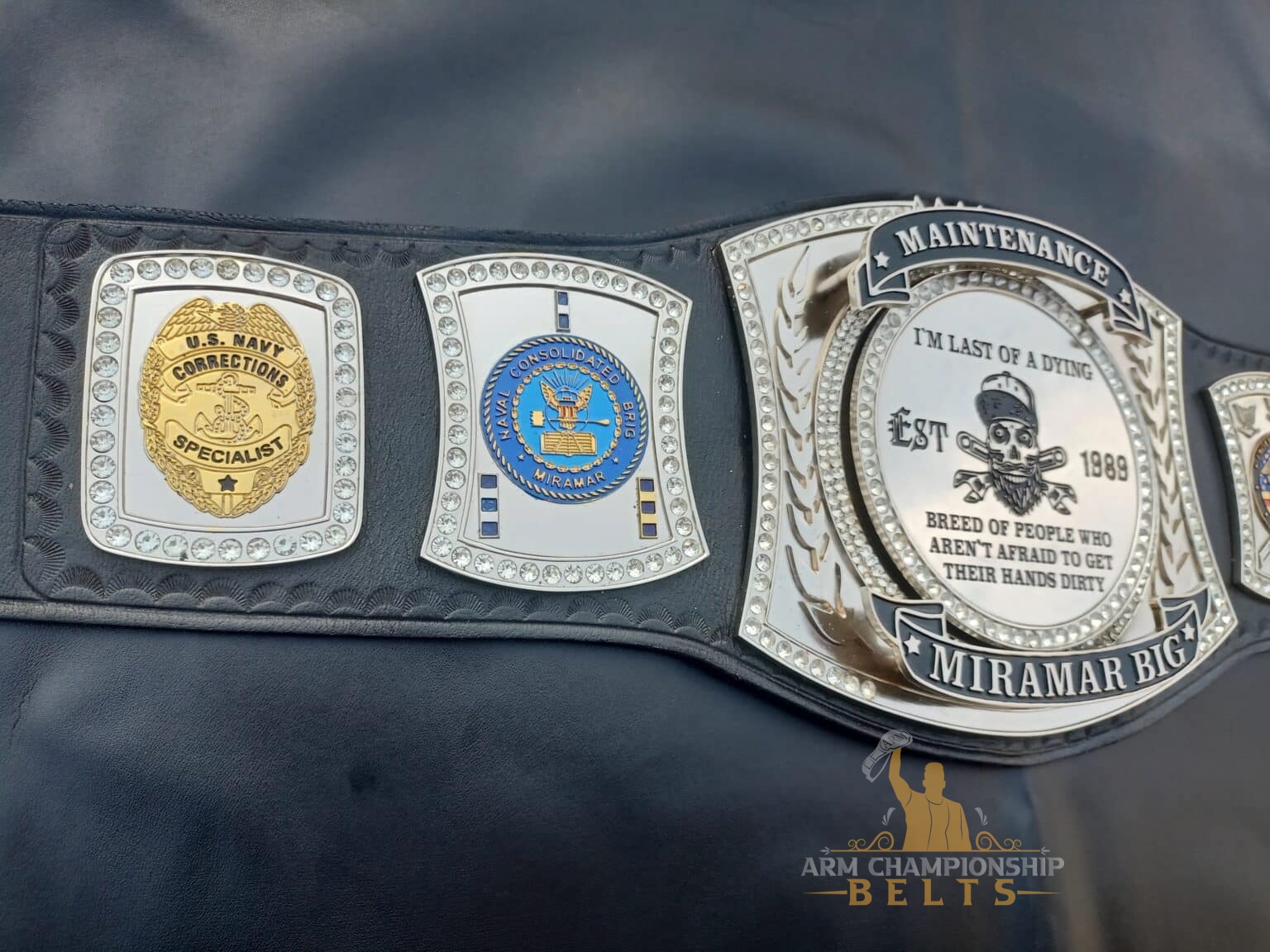 Customizable Spinner Championship Belt – Celebrate Your Hard Work!