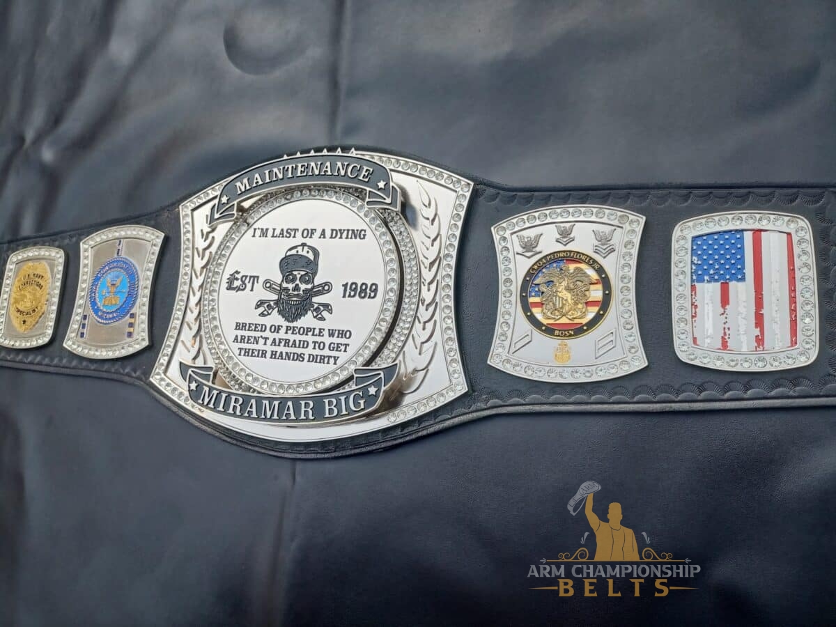 Customizable Spinner Championship Belt – Celebrate Your Hard Work!