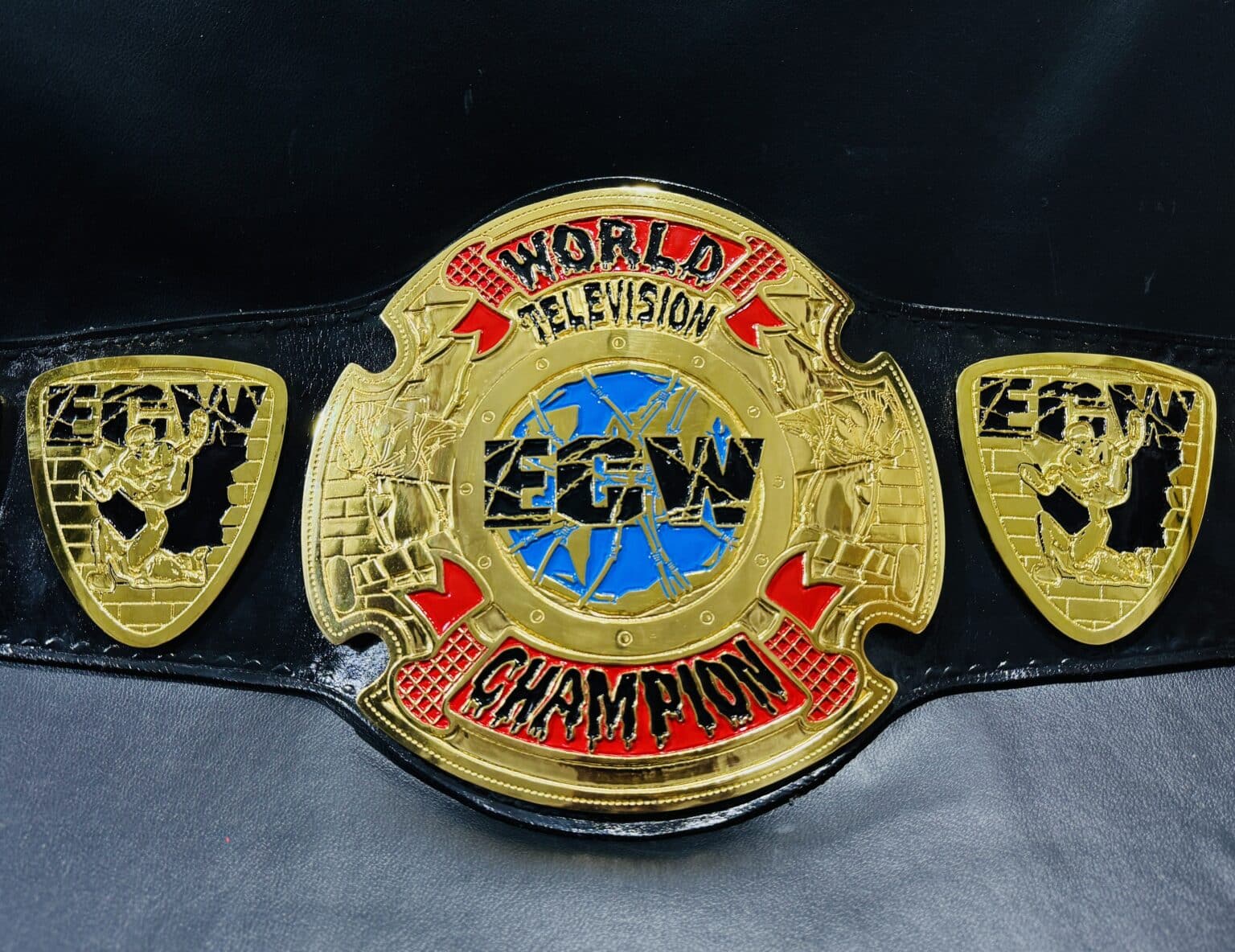 Authentic ECW Television Championship Belt - Free Shipping