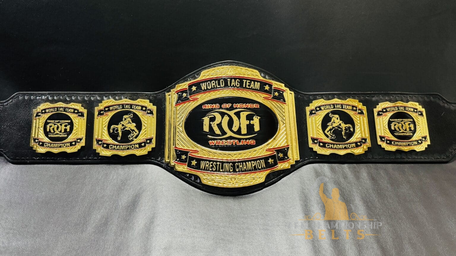 ROH Tag Team Title Belt – Ring Of Honor World Tag Team Championship Replica