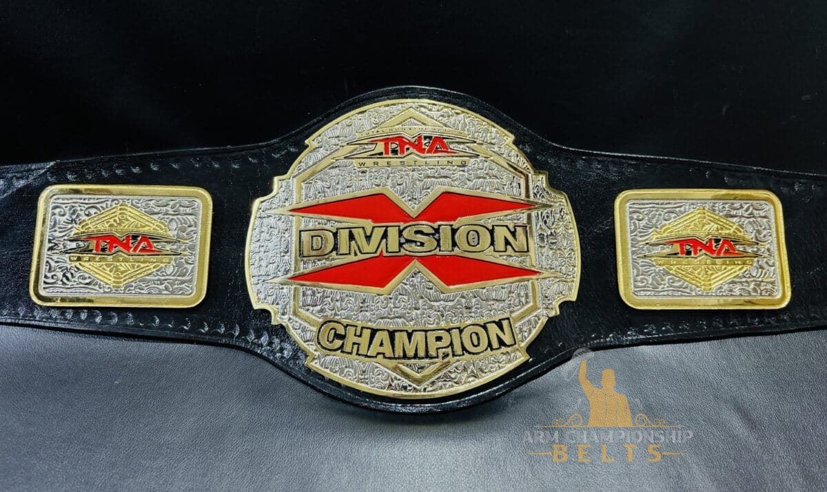 Authentic TNA X Division Championship Belt - Free Shipping