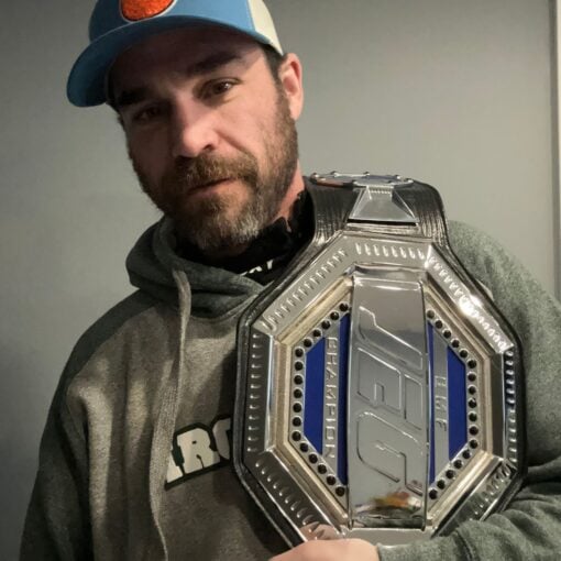 Custom BMF Title Belt