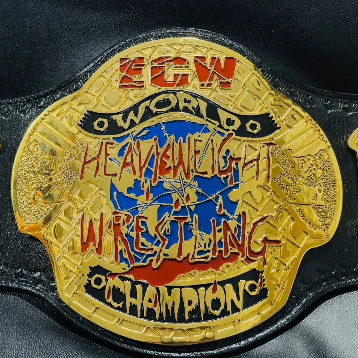 ECW World Heavyweight Championship Belt – 24K Gold Replica