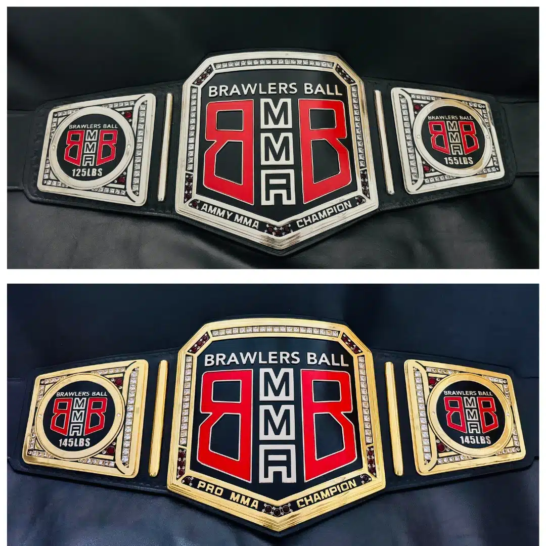 Custom MMA Fight Night Championship Belts